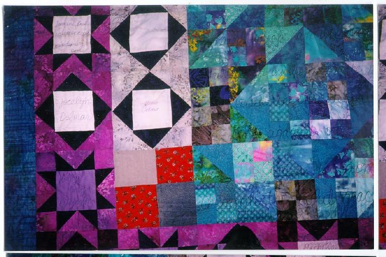 Joelle's quilt: 6